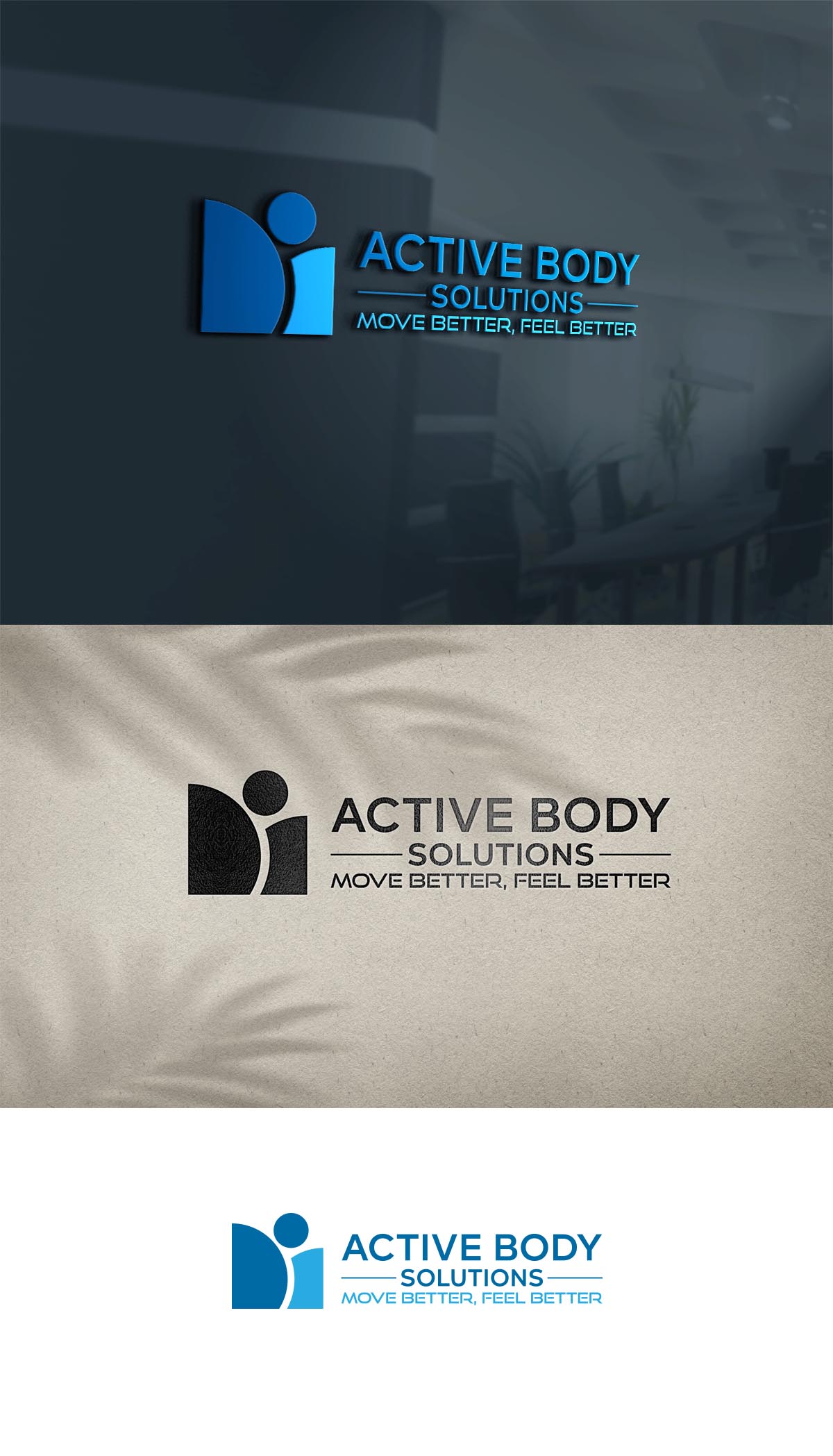 Modern, Feminine, Health Professional Logo Design for Active Body Solutions by sophiaqazi46 ...