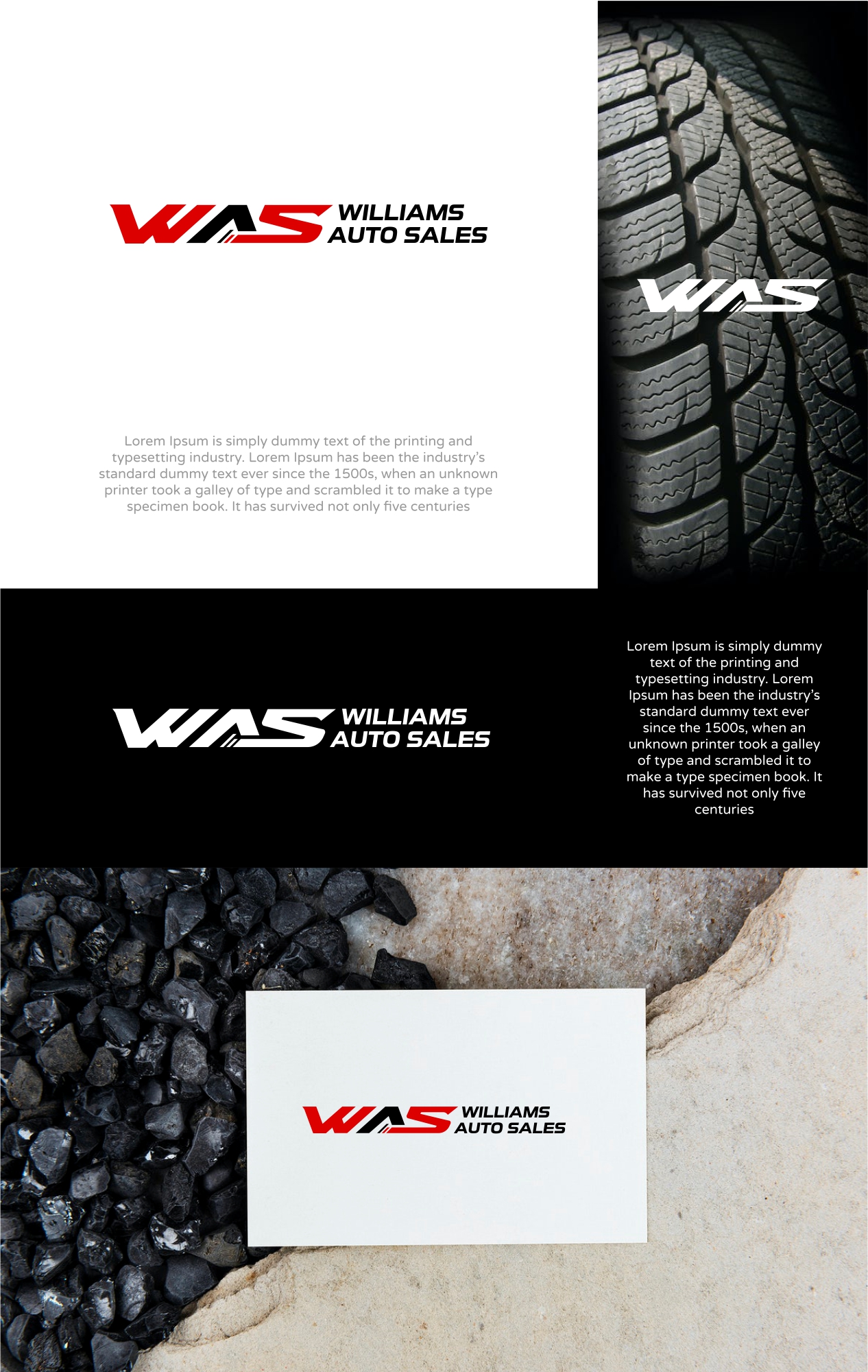 Serious, Modern, used car dealership WAS DONT THINK OF THE LETTERS ...