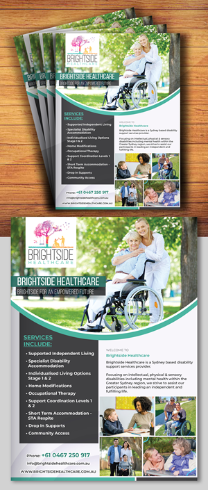 Disability provider requiring digital flyer to promote services | 46 ...