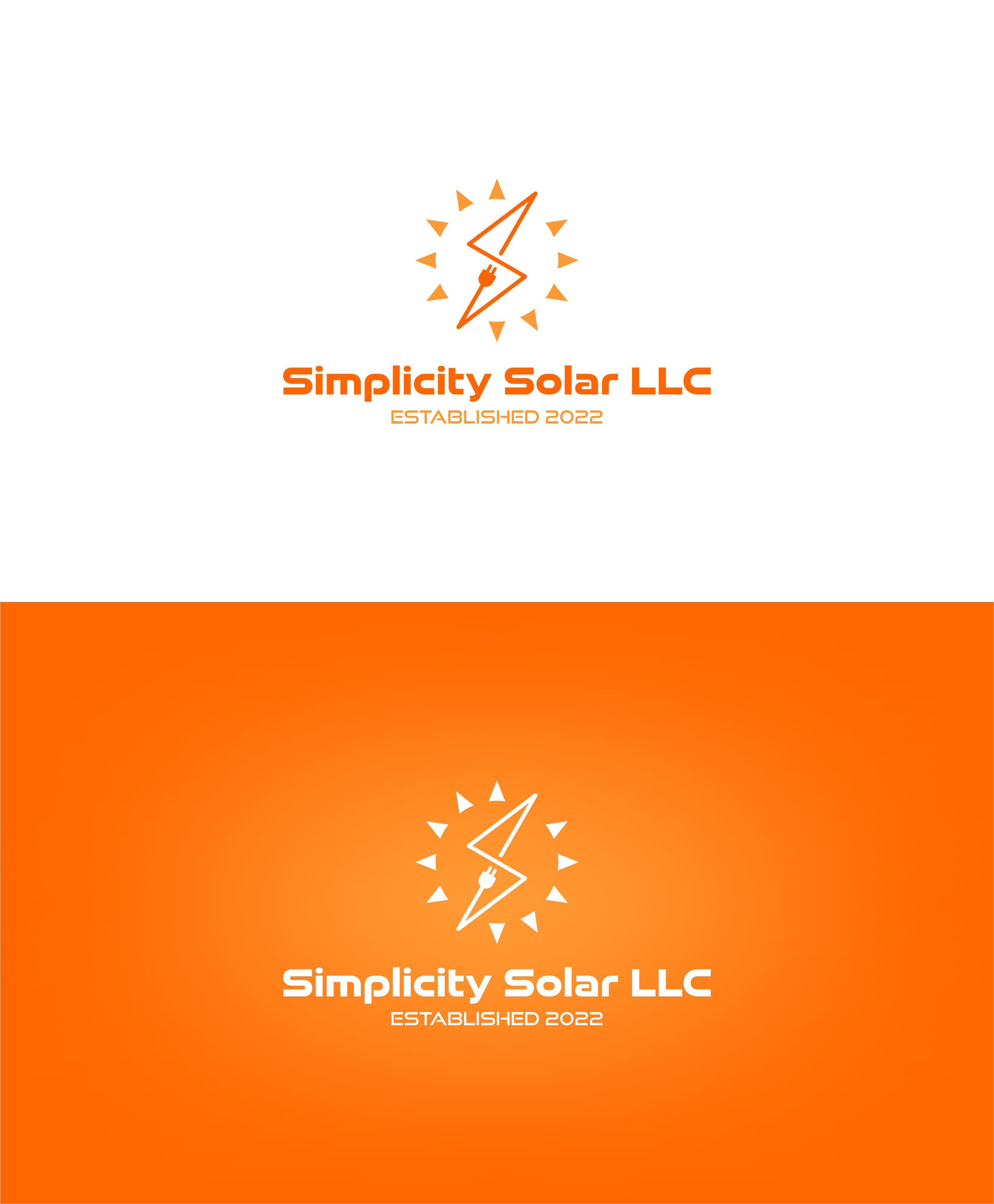 Bold, Serious, Solar and electrical Logo Design for Simplicity Solar ...