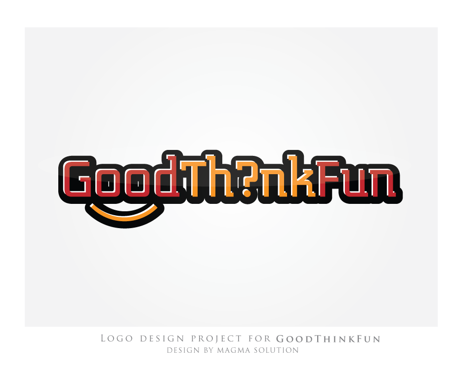Bold, Modern, Youtube Logo Design for GoodThinkFun by AMBOGEStudios ...