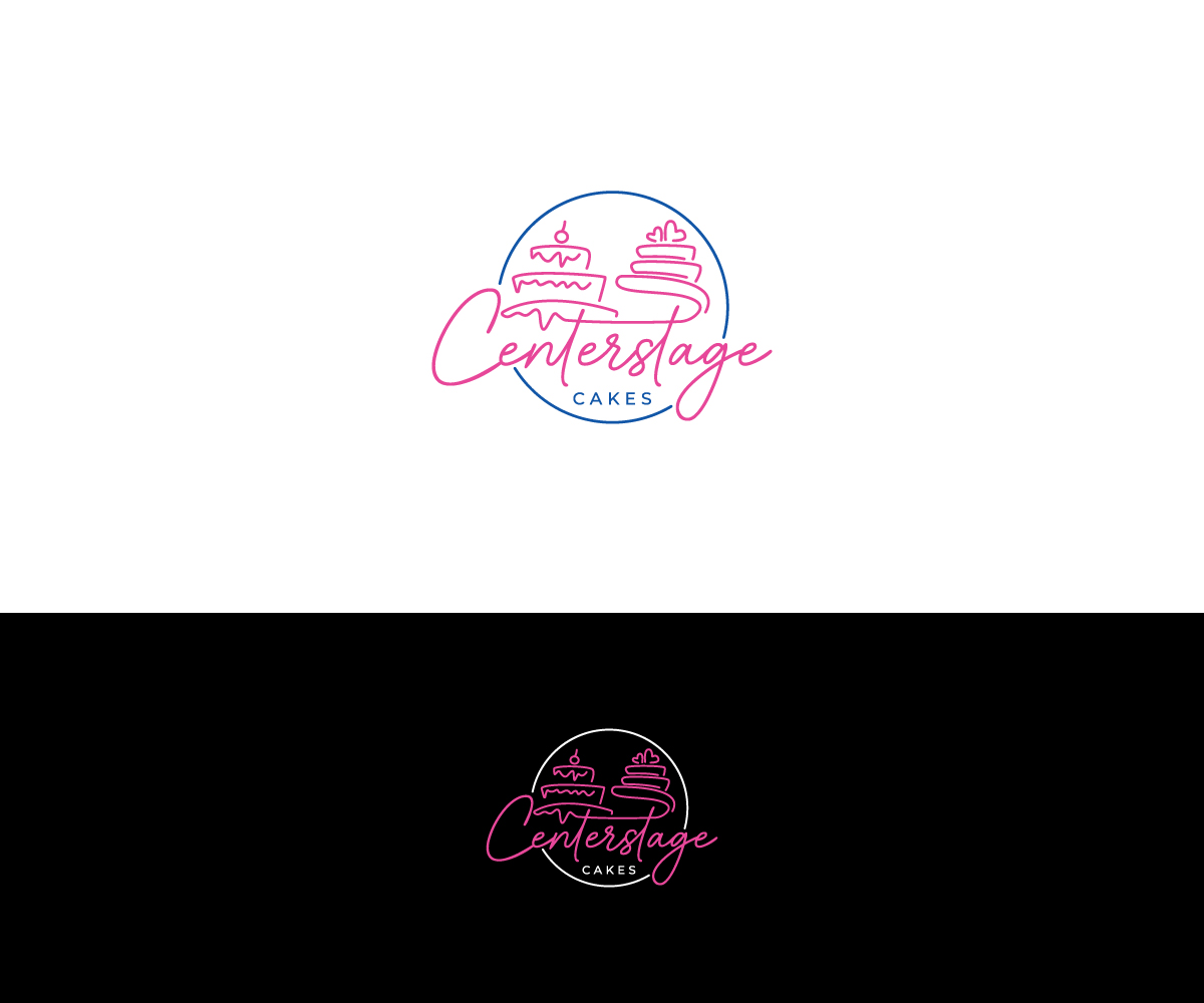 Modern, Upmarket Logo Design for Centerstage Cakes by nicia cita ...