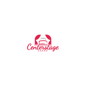 Logo for custom cake business named Centerstage Cakes | 76 Logo Designs ...