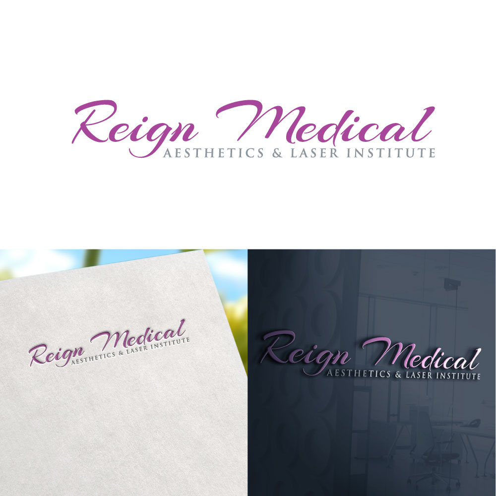 Modern, Feminine, Medical aesthetics Logo Design for Reign Medical ...
