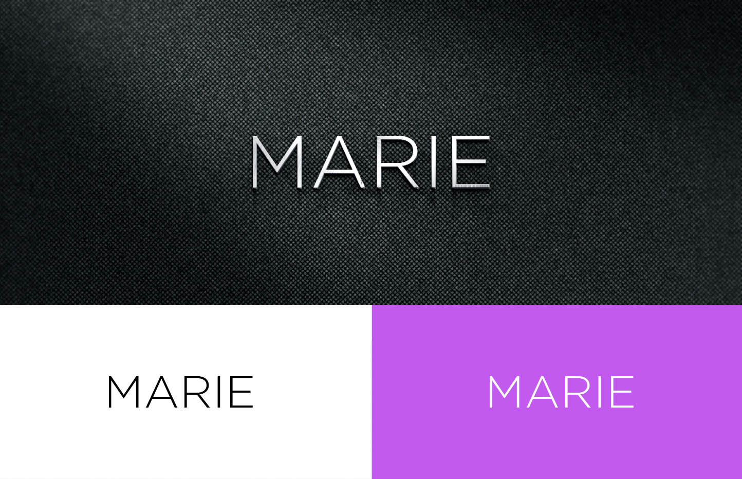 Logo Design for Marie by PyramidsDesigns | Design #30233153