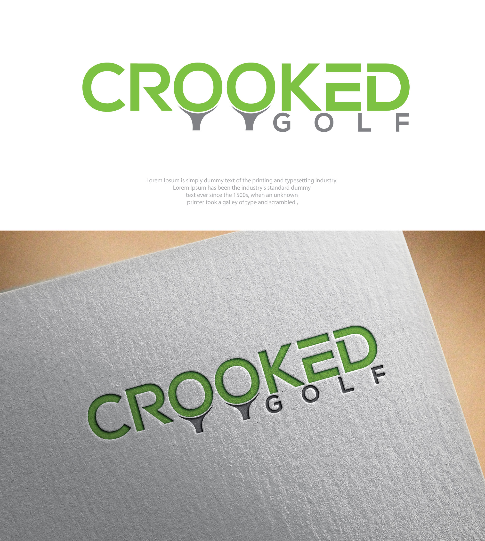 Playful, Elegant, Golfing enthusiasts Logo Design for Crooked Golf by ...
