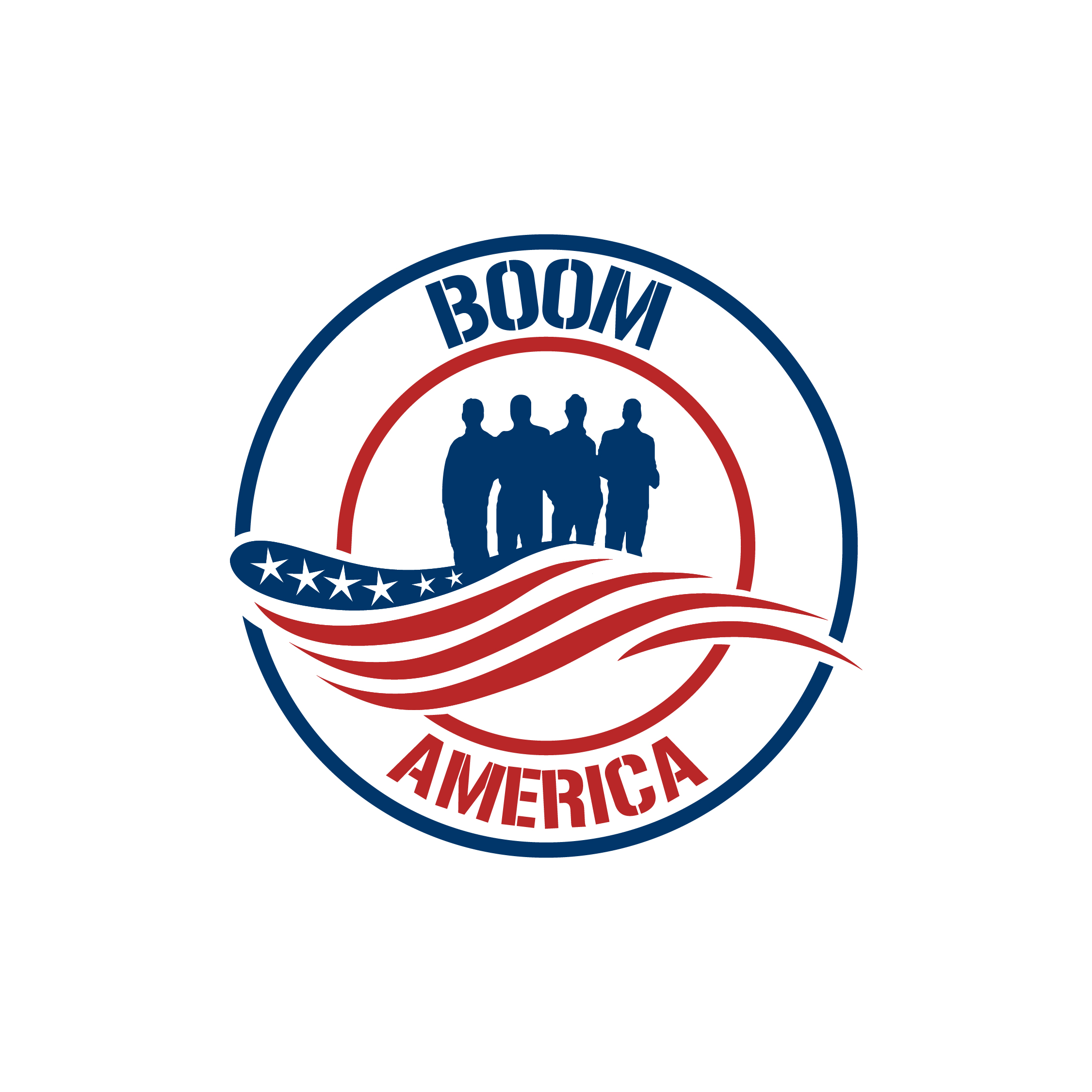 Bold, Modern, Entertainment Logo Design for Boom America by Graphic Guy ...