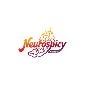Neurospicy Nerds - neurodivergent nerds need fun and playful logo ...