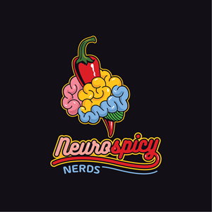 Neurospicy Nerds - neurodivergent nerds need fun and playful logo ...