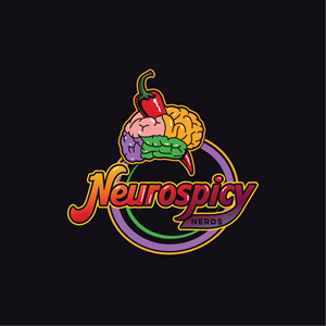 Neurospicy Nerds - neurodivergent nerds need fun and playful logo ...