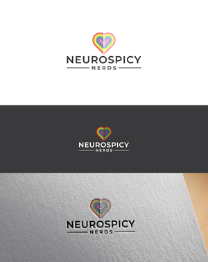 Neurospicy Nerds - neurodivergent nerds need fun and playful logo ...