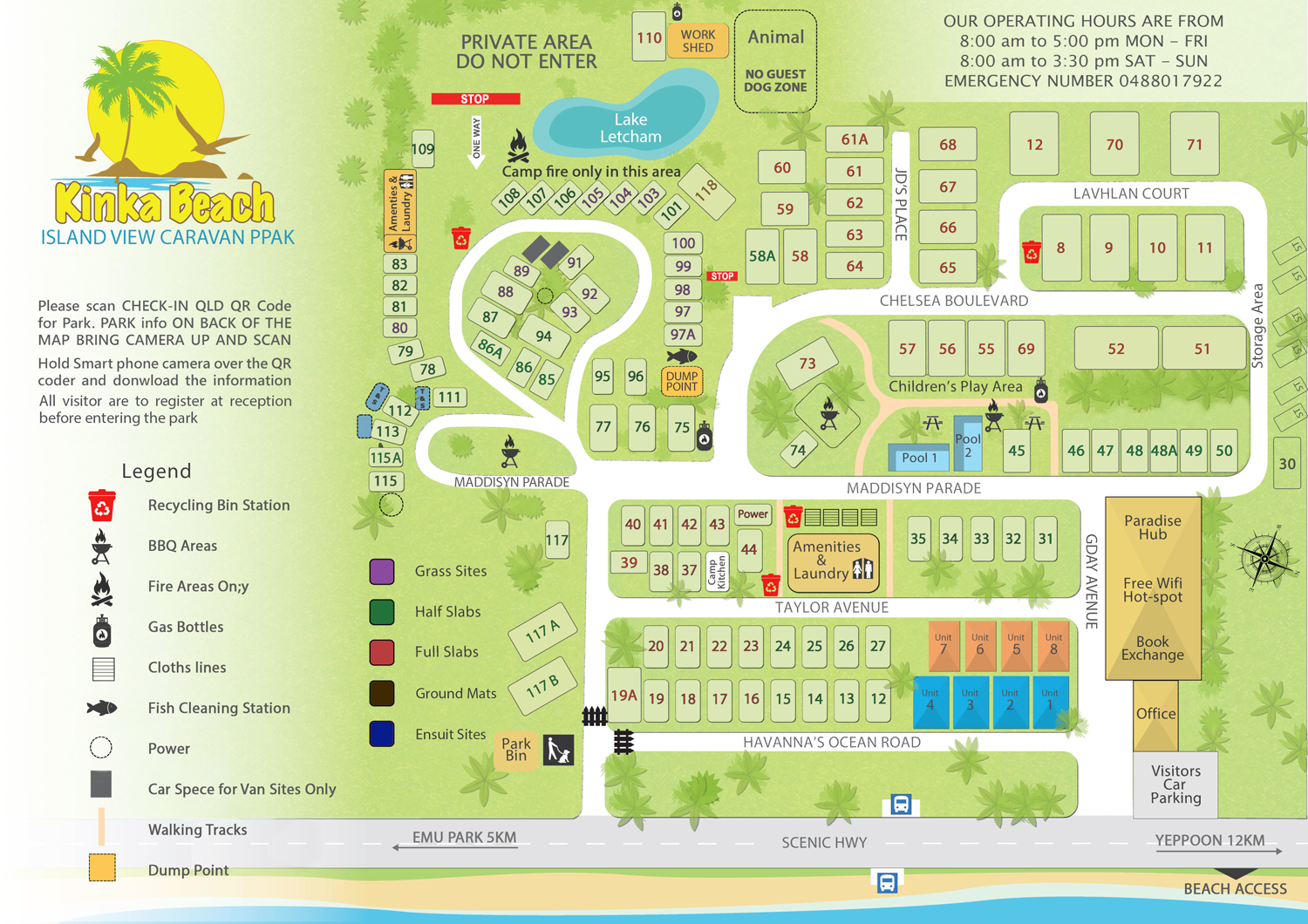 NEW PARK MAP DESING TO BE UPDATED | 4 Graphic Designs for Island View ...