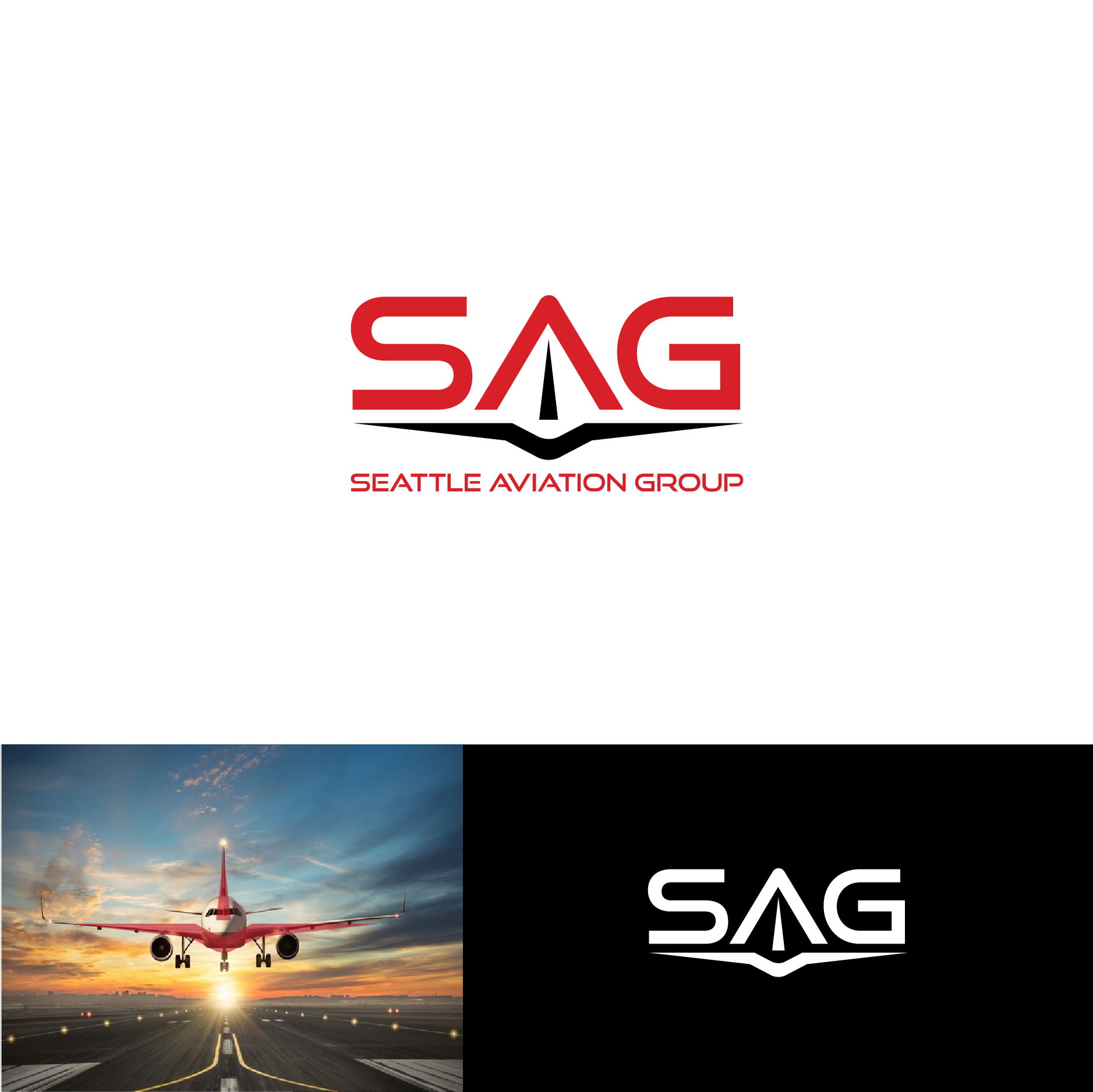 Logo Design for SAG & Seattle Aviation Group by Designer Nayem | Design ...