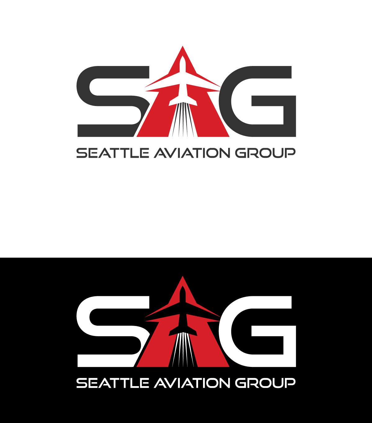 Logo Design for SAG & Seattle Aviation Group by jemmy f 2 | Design ...