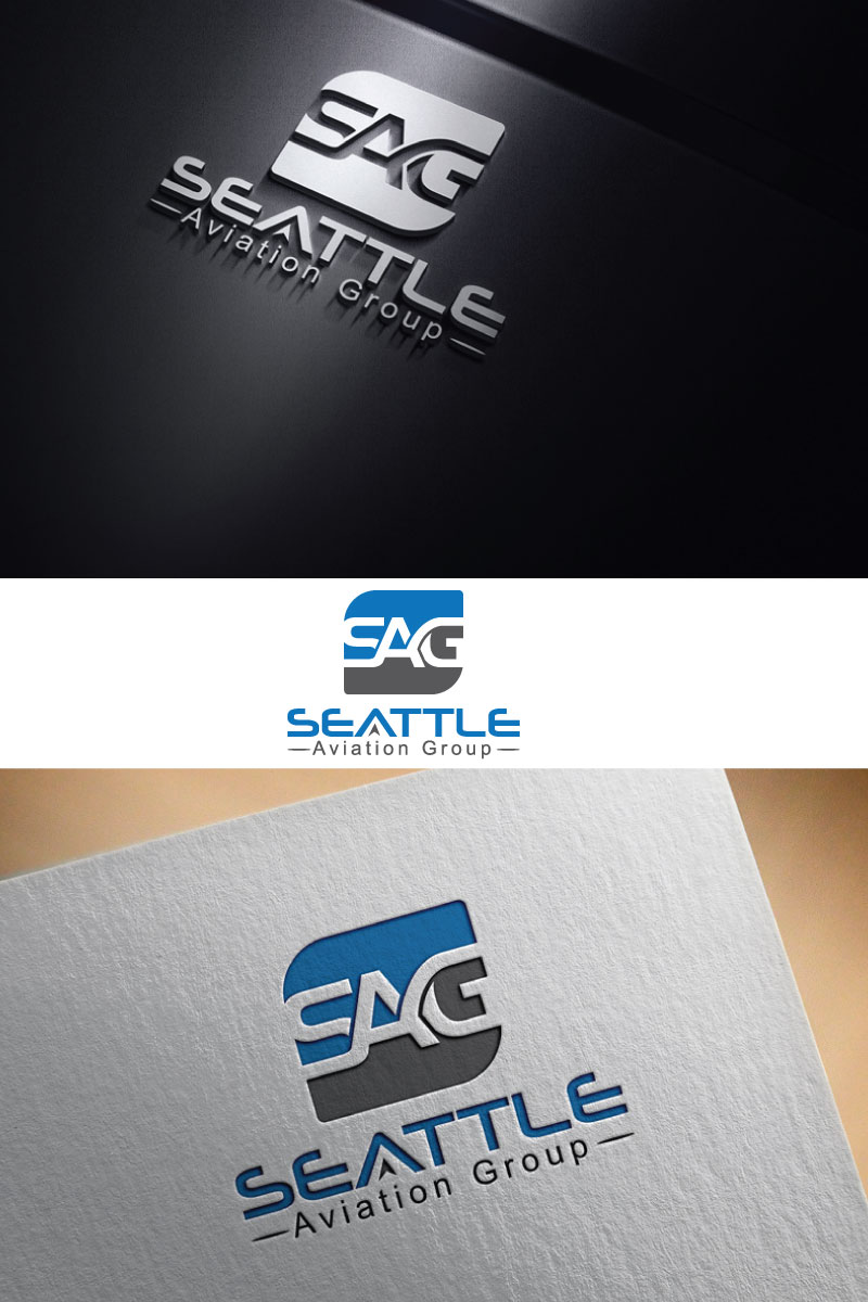 Logo Design for SAG & Seattle Aviation Group by Alaya islam | Design ...