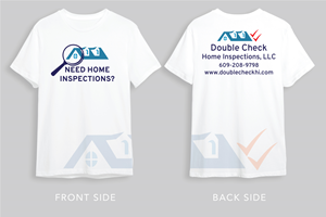 Double Check Home Inspections business t-shirt design | 40 T-shirt ...