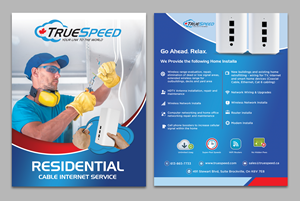 New Residential Cable Flyer Design | 33 Flyer Designs for a business in ...