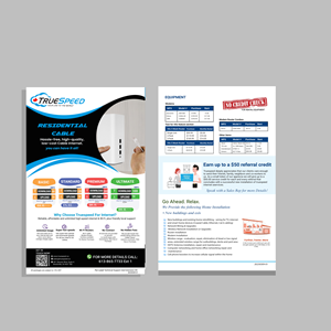 New Residential Cable Flyer Design | 33 Flyer Designs for a business in ...