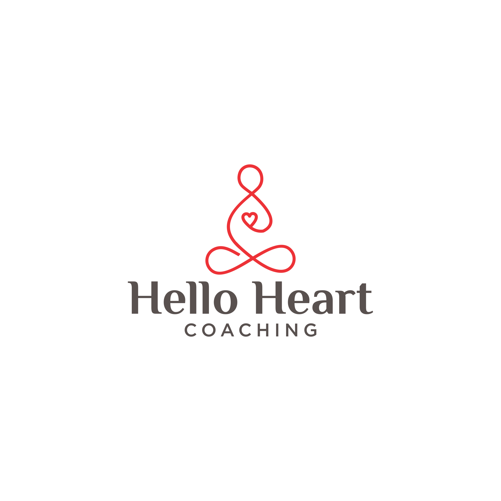 Logo Design for Hello Heart Coaching (tagline to read: Your Journey ...