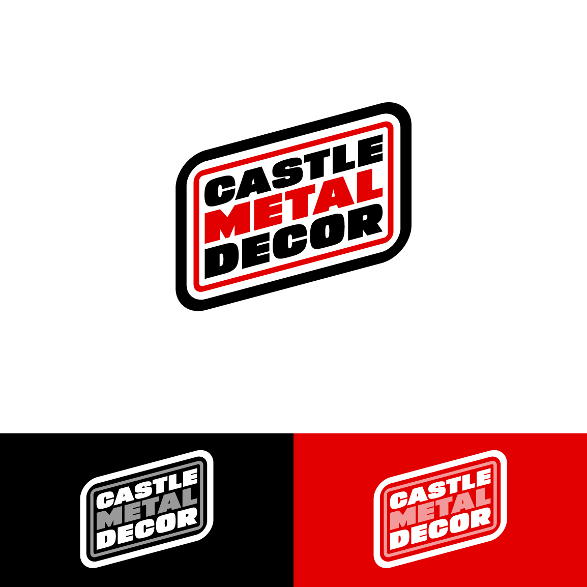 Logo Design for Castle Metal Decor by Fanol Ademi | Design #30309296