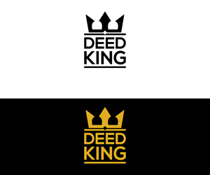 Deed King - Logo design for real estate brokerage focused on investment ...