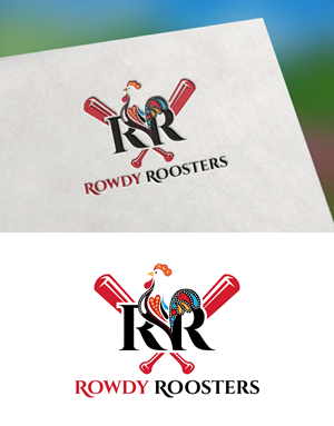 Logo design for baseball team called ROWDY ROOSTERS | 113 Logo Designs ...