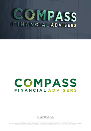 wall design incorporating current logo | 83 Logo Designs for COMPASS ...
