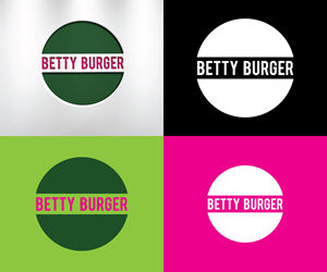 Betty Burger Logo (Vegetarian Street Food Brand in UK) | 57 Logo ...