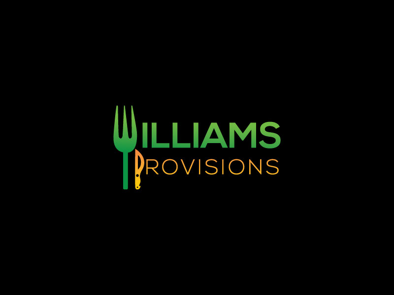 Bold, Modern, Food Logo Design for Williams Provisions by AFSAN ...