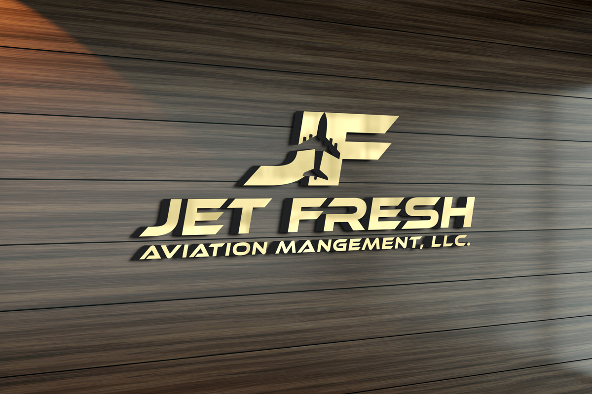 Elegant, Playful, Aviation Logo Design for Jet Fresh Aviation Mangement ...