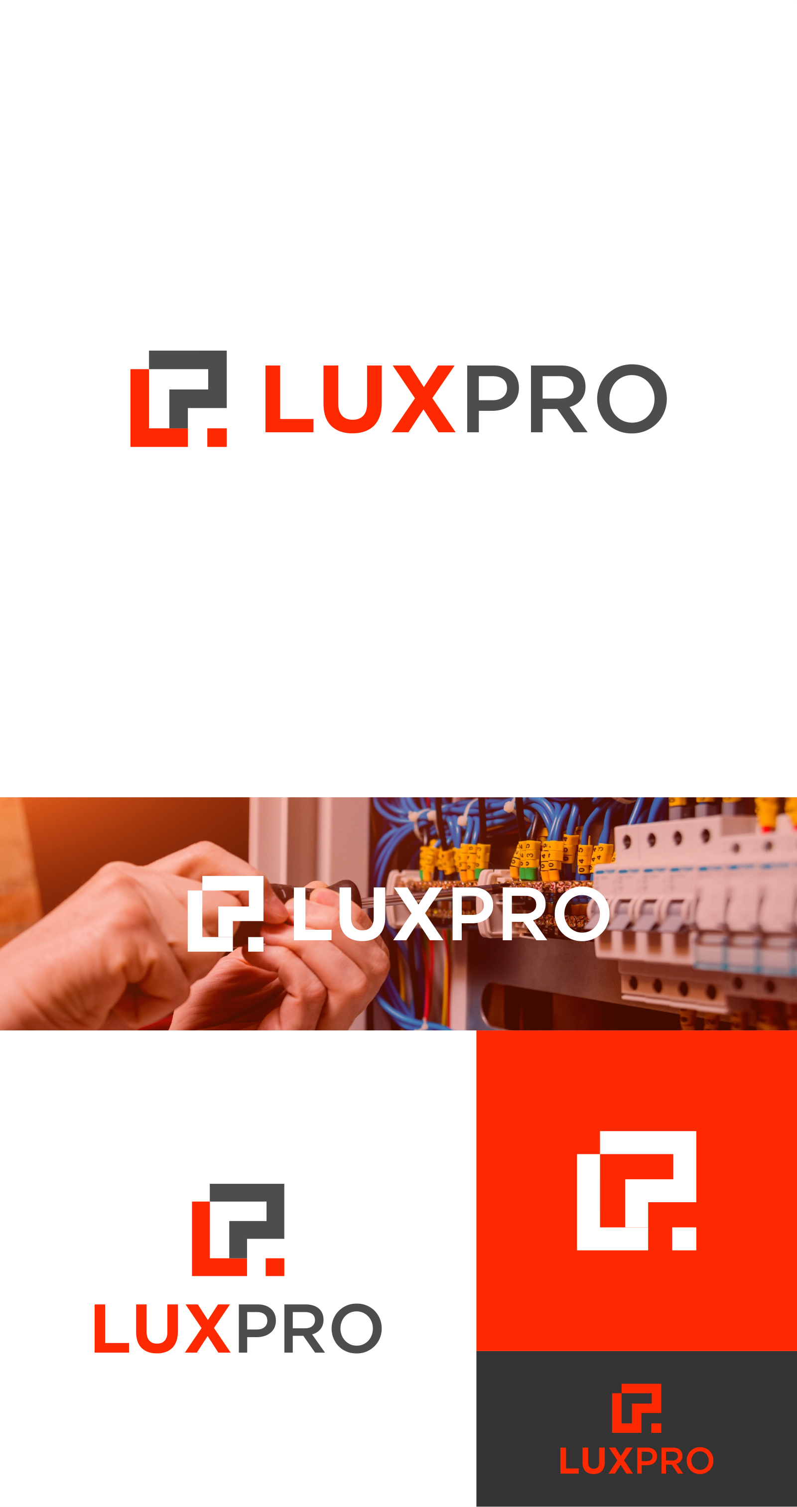 Logo Design for LuxPro by M.Syaiful Huda | Design #30345671