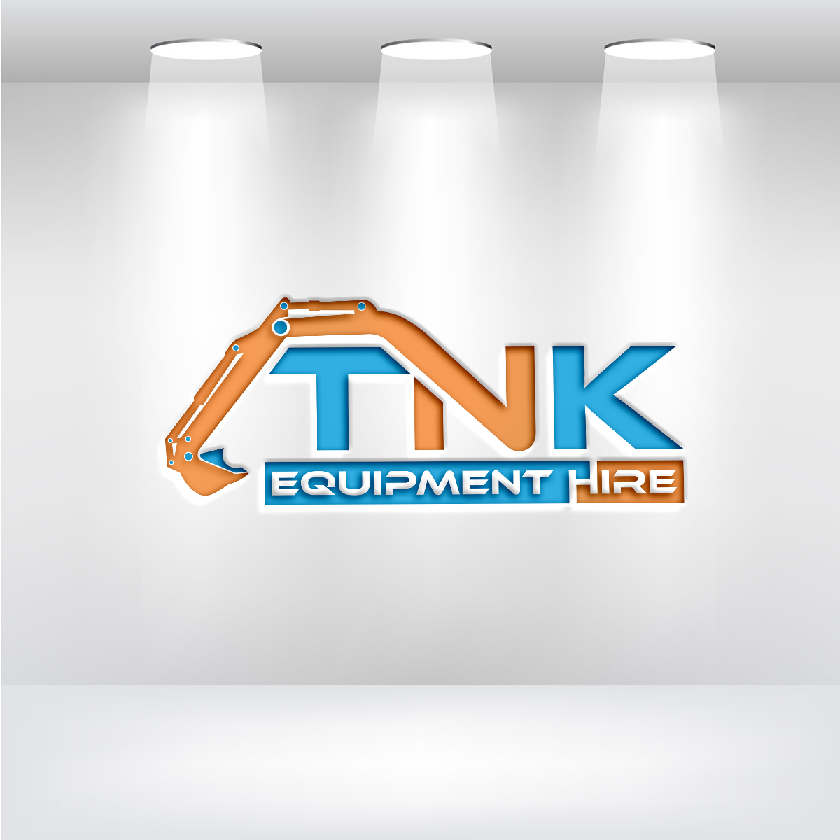 Bold, Serious, Plant Equipment Hire Logo Design for TnK Equipment Hire by rakib_er_bow | Design ...