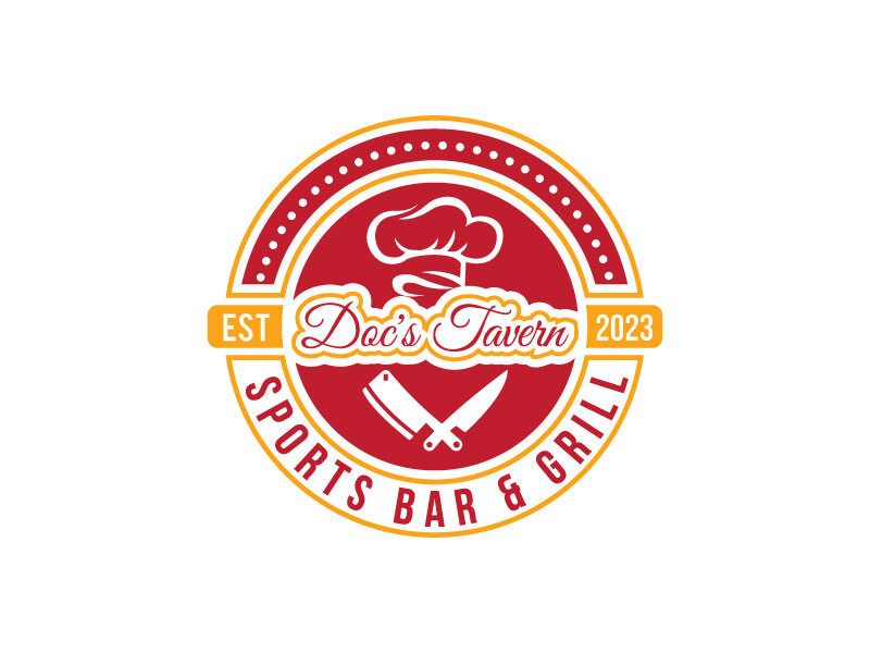 Playful, Personable Logo Design for Doc's Tavern Sports Bar & Grill by ...