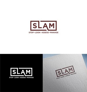 SLAM- Mill Creek Safety | 13 Logo Designs for SLAM (Stop, Look, Assess ...