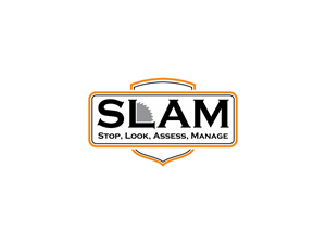 SLAM- Mill Creek Safety | 19 Logo Designs for SLAM (Stop, Look, Assess ...