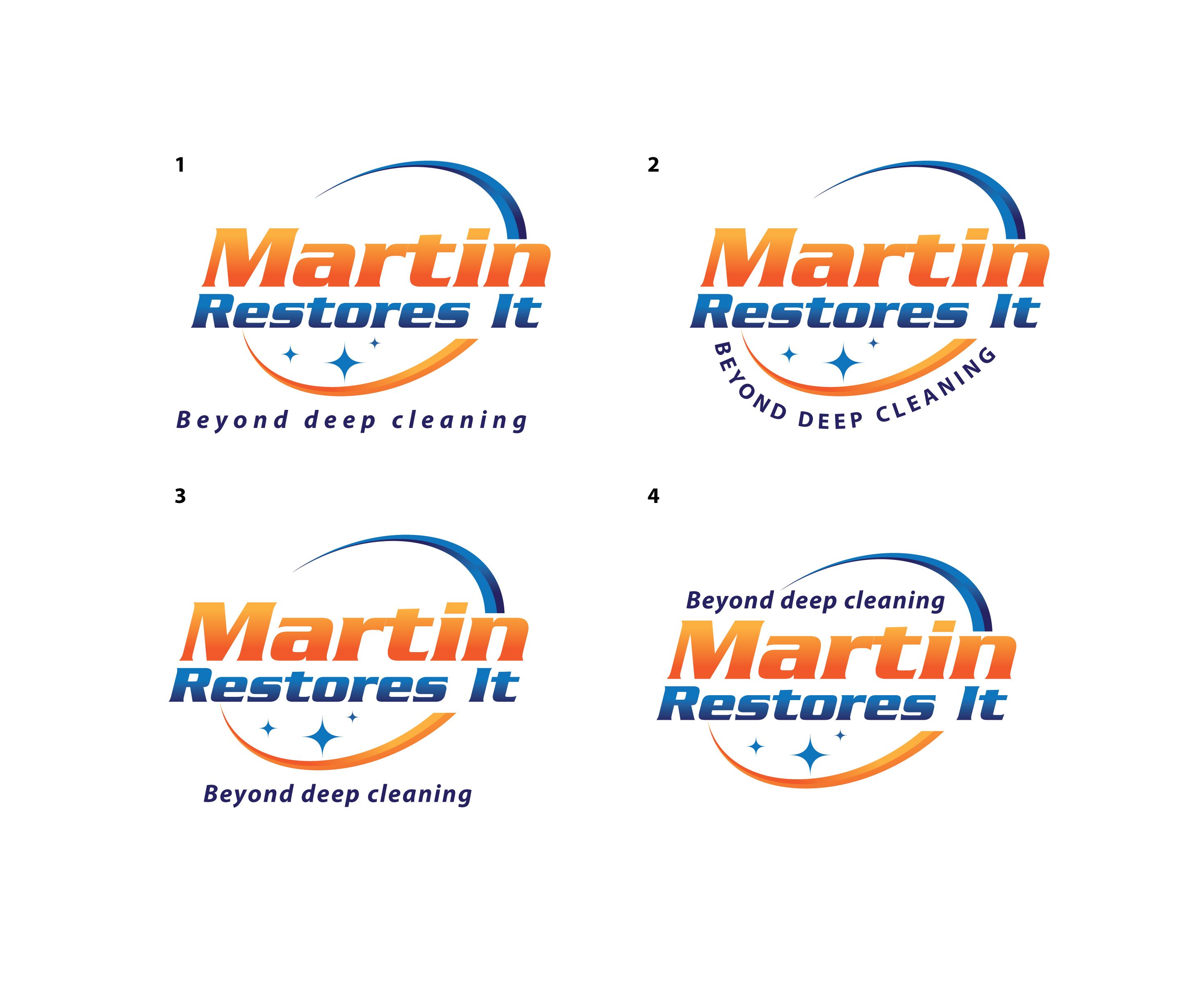 Elegant, Serious, Cleaning and Restoration Logo Design for Martin ...