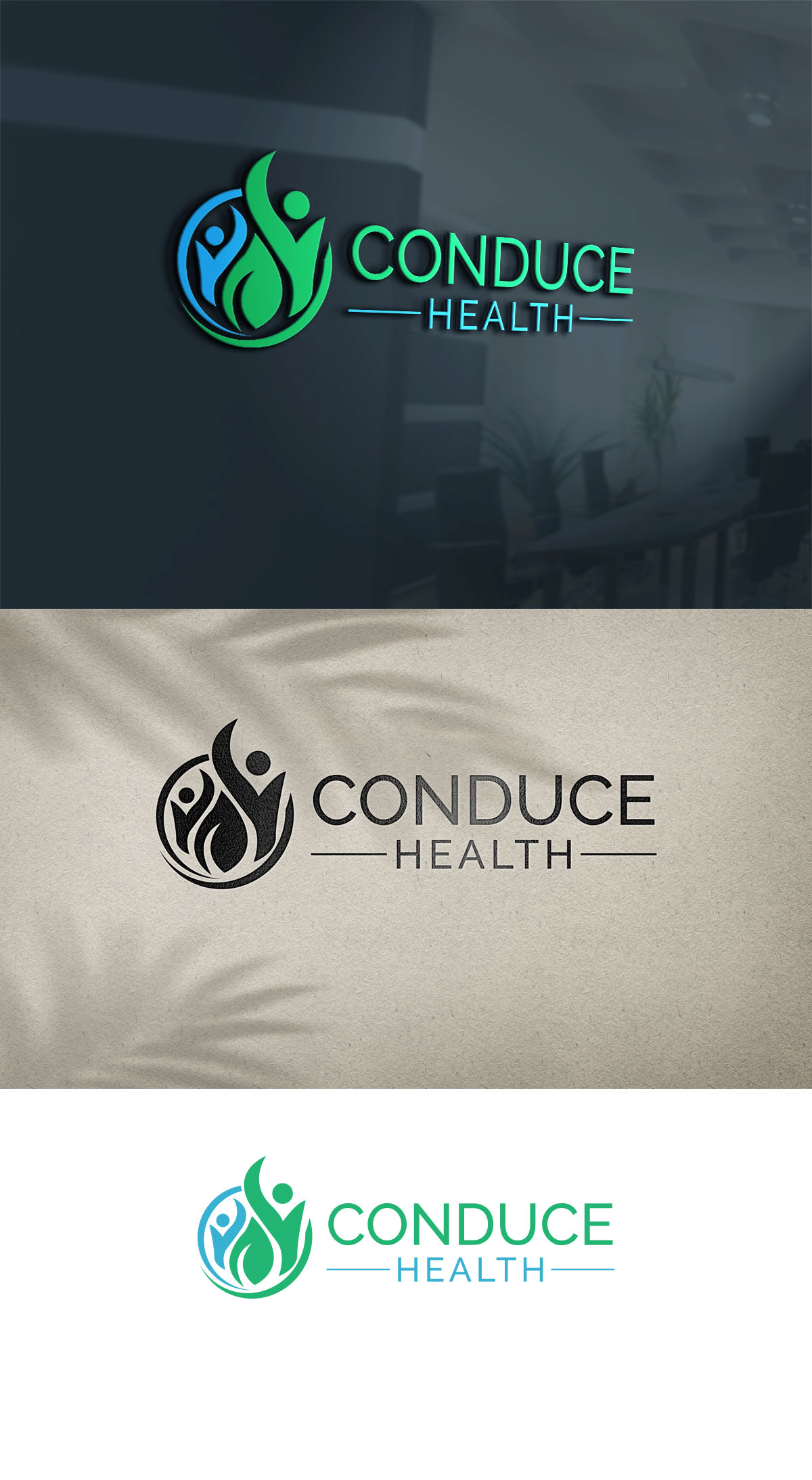 Logo Design for Conduce Health by sophiaqazi46@gmail.com | Design #30405803