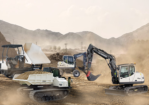 Epic montage of YANMAR construction machines | 21 Photoshop Designs for a business in Switzerland