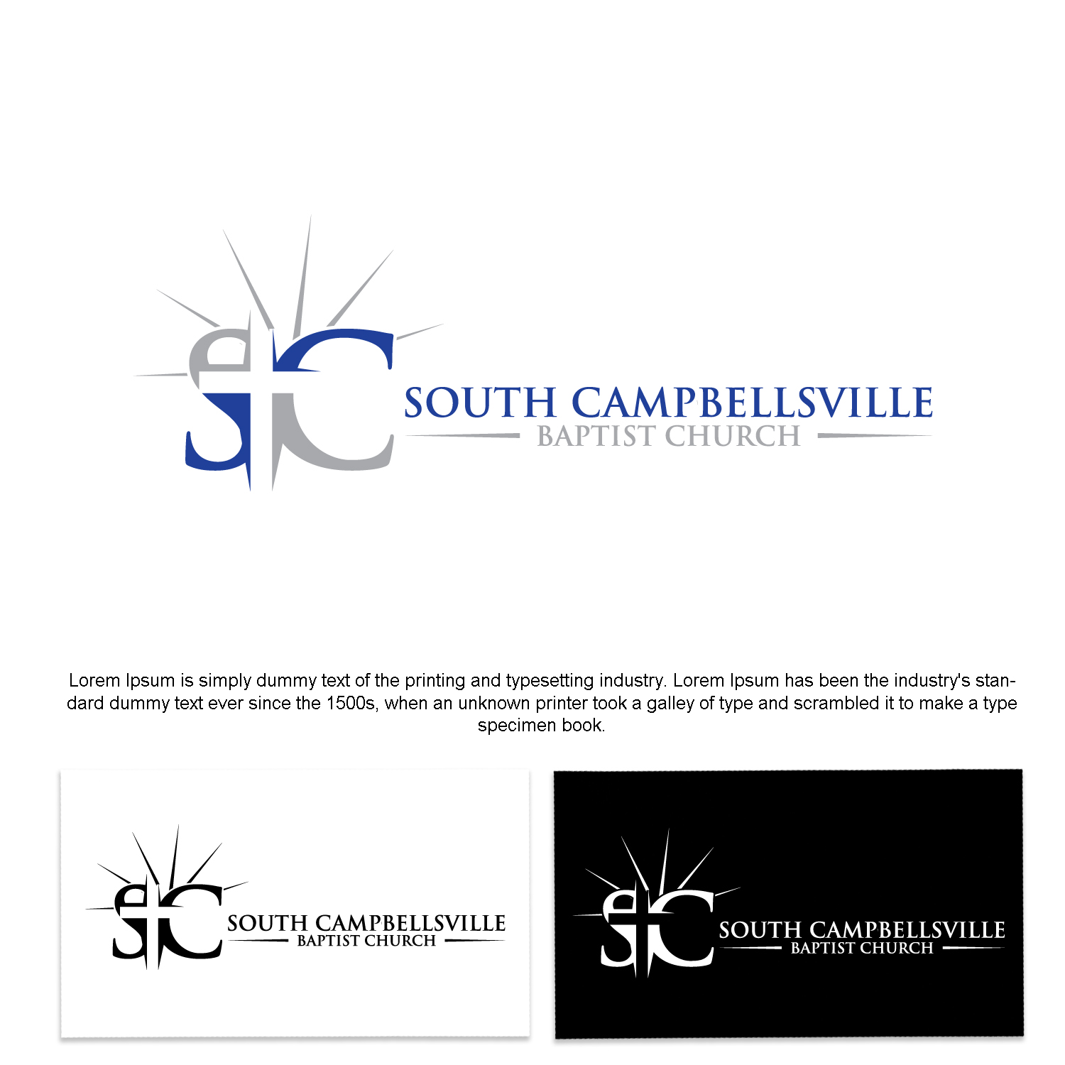 Modern, Elegant, Church Logo Design for South Campbellsville Baptist ...