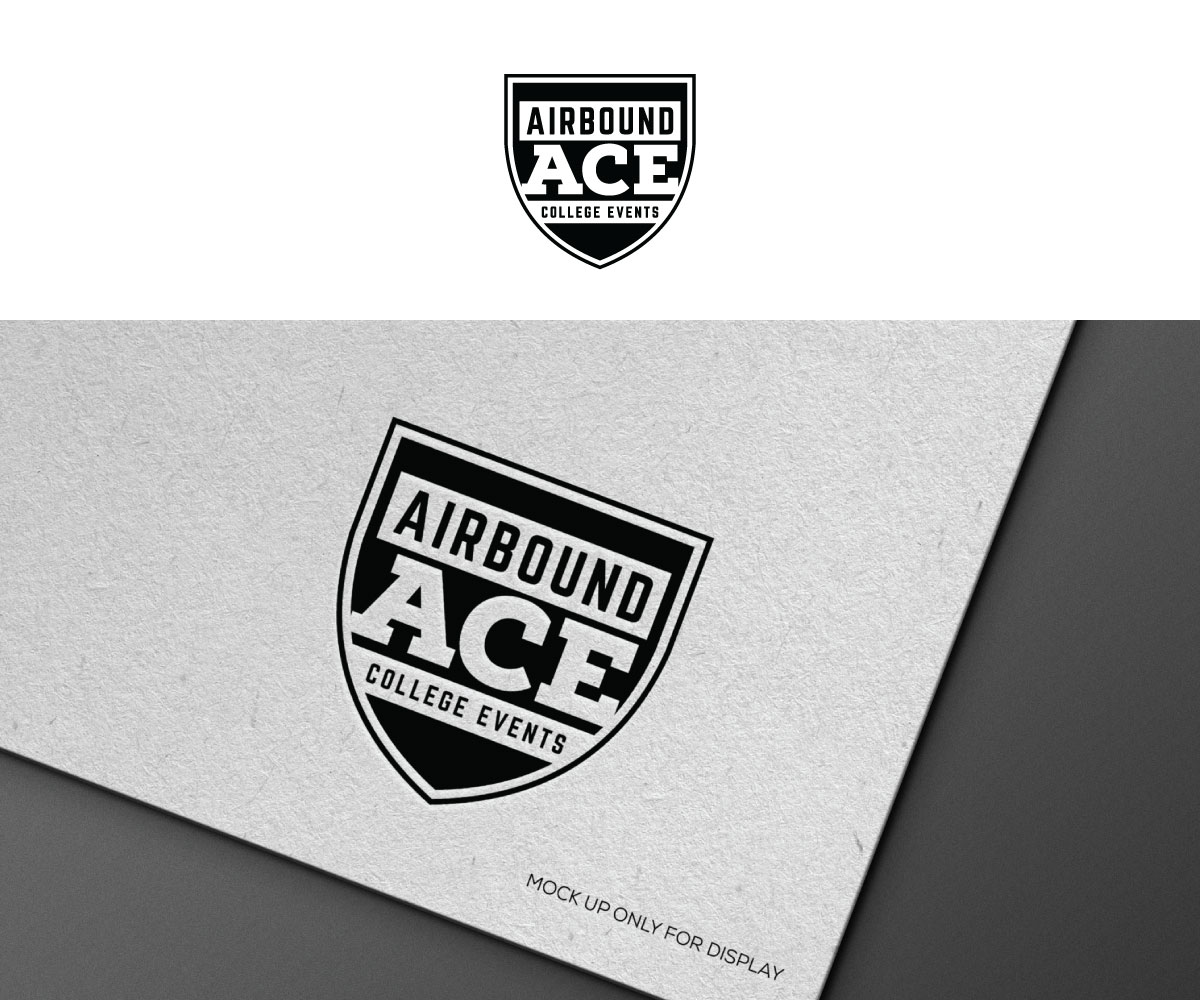 Bold, Modern Logo Design for Airbound College Events with the focus ...