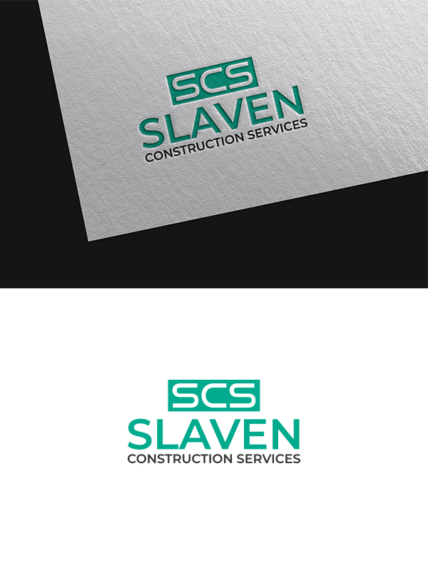 Elegant, Playful, construction Logo Design for SCS Slaven Construction ...
