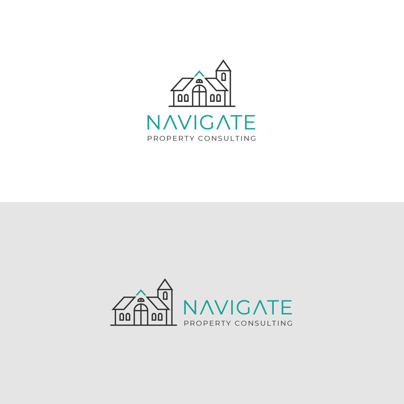Upmarket, Modern, Commercial real estate Logo Design for Navigate ...