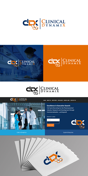 Clinical Dynamix Pharmaceutical, Biotech, Gene Therapy Logo Design | 71 ...