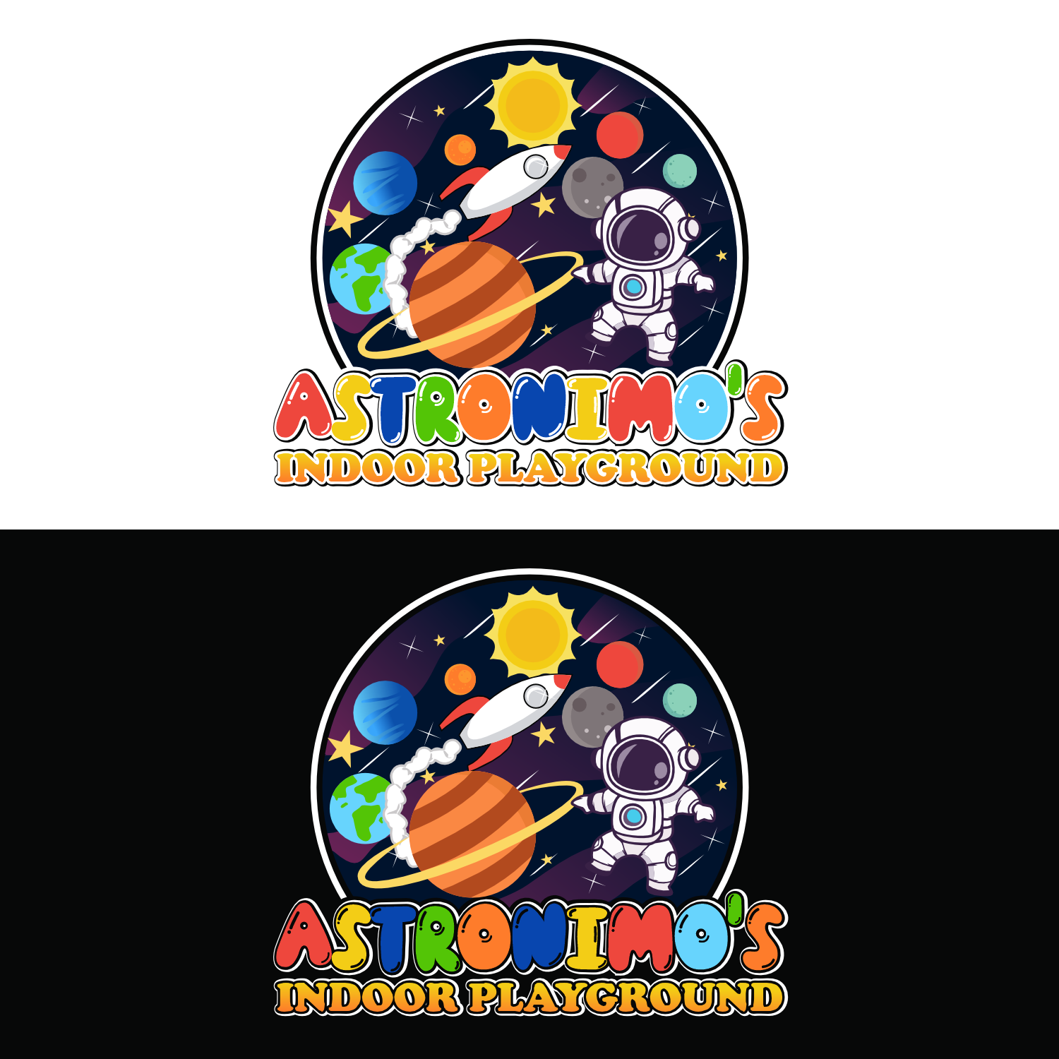 Playful, Colorful, family entertainment center Logo Design for (line 1 ...