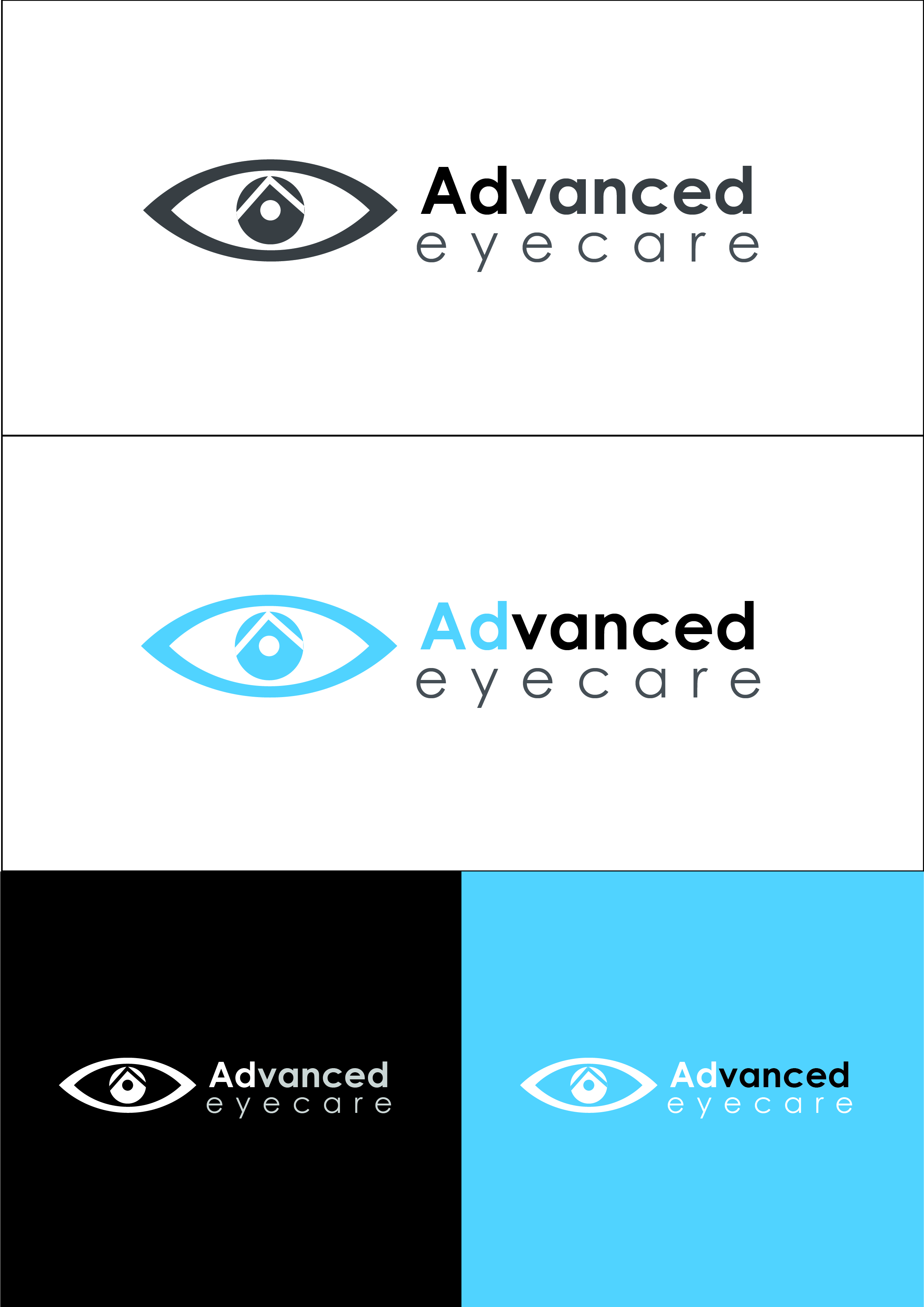 Logo Design for Advanced Eyecare by ShamilDesigns | Design #30448332