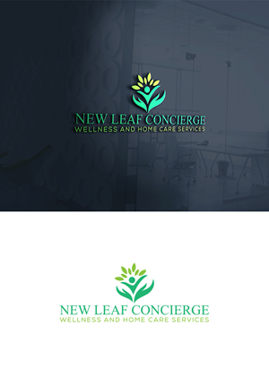 New Leaf Logo | 44 Logo Designs for "New Leaf Concierge wellness and ...