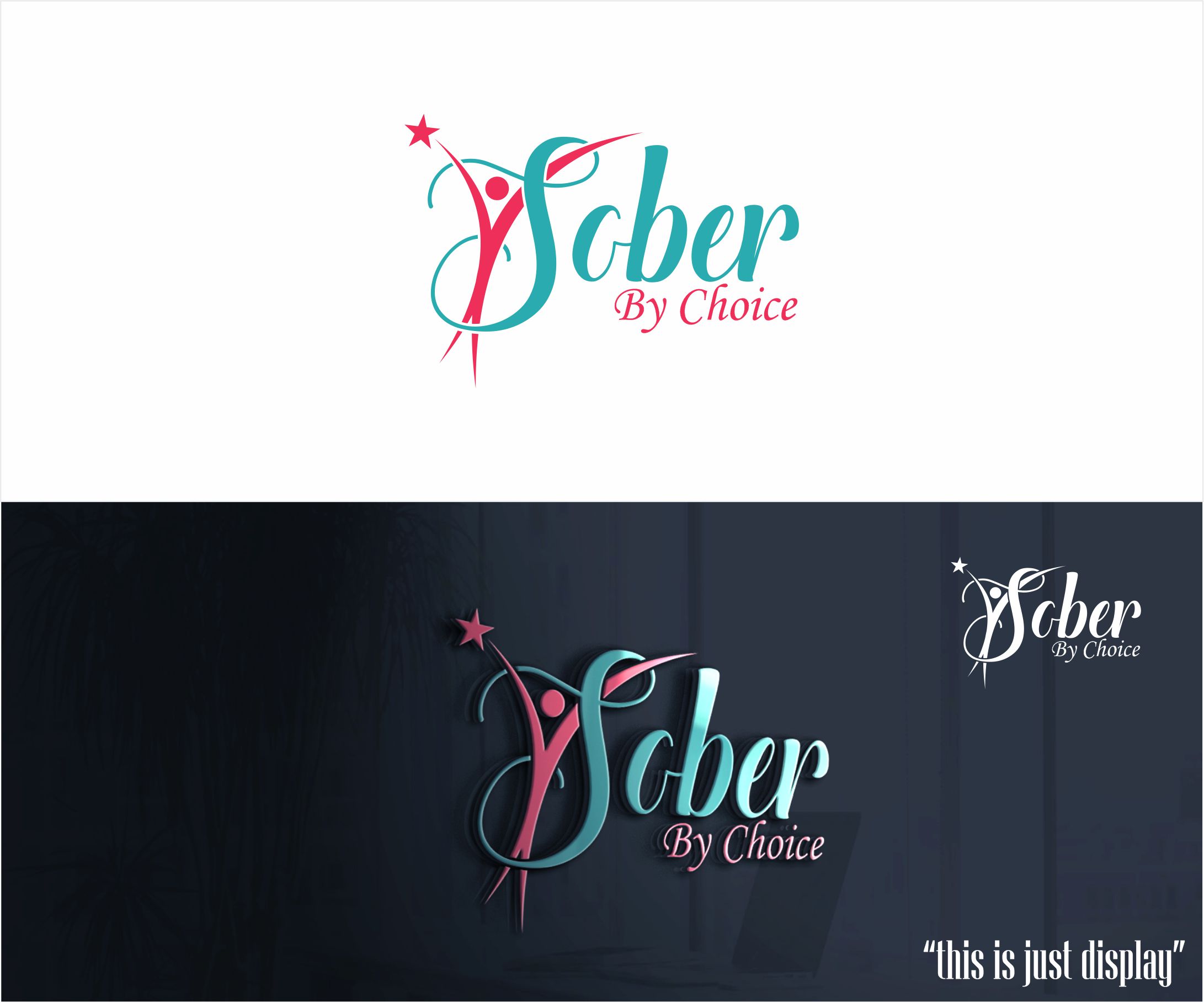 Personable, Bold, Personal Development Logo Design for Sober By Choice ...