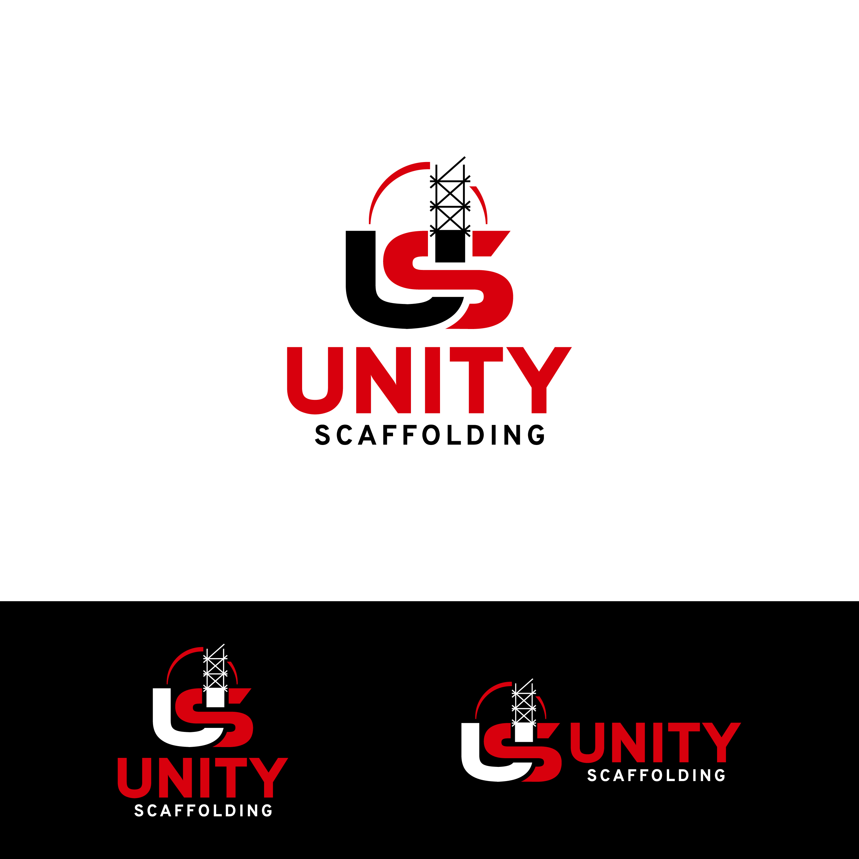 Logo Design for Unity Scaffolding by anizonestudio | Design #30467030
