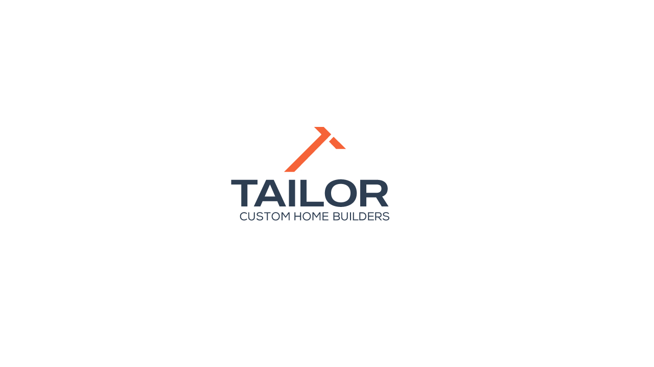 Masculine, Modern, Construction/ Home Builder Logo Design for Tailor ...