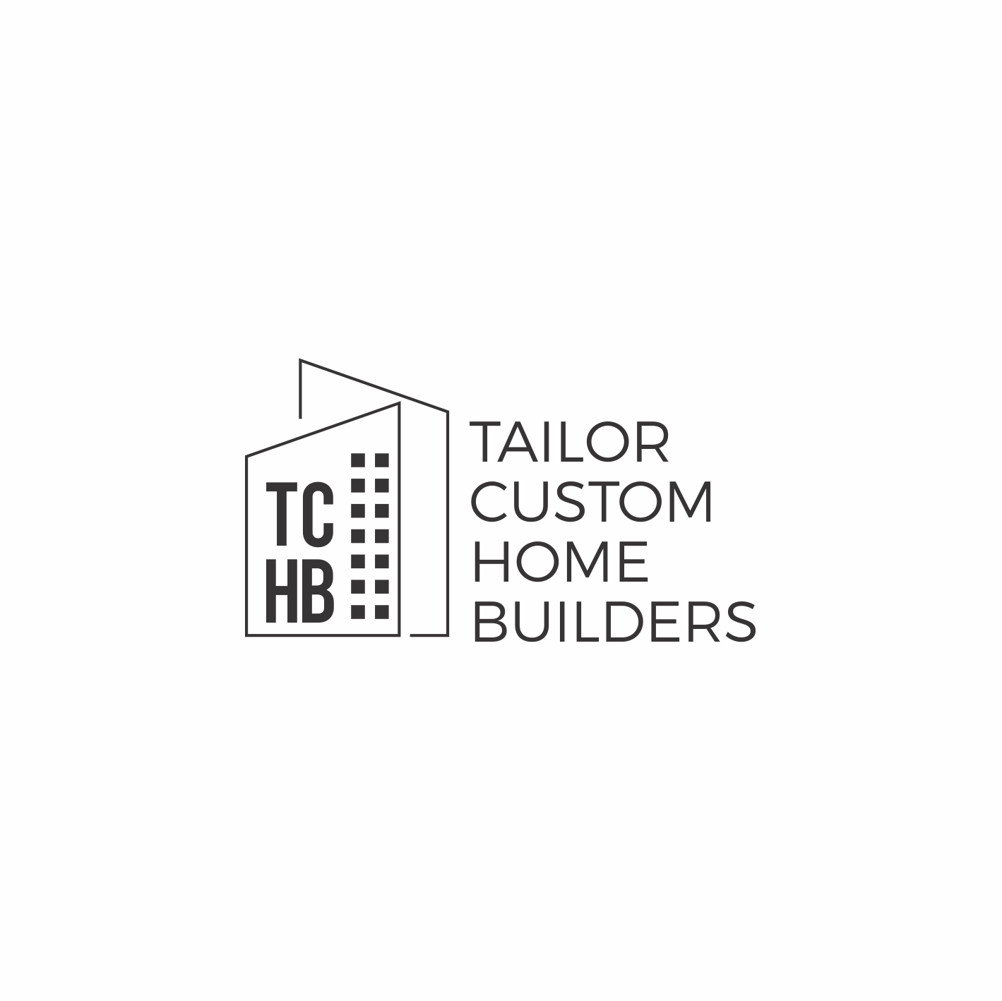 Masculine, Modern, Construction/ Home Builder Logo Design for Tailor ...
